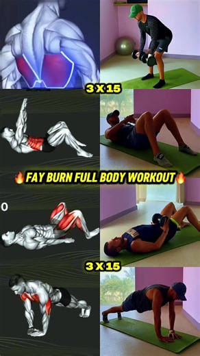 Quick full body session to boost strength and burn calories ⚡ #workouttime #getfit #bodytransformation #coretraining #strengthtraining