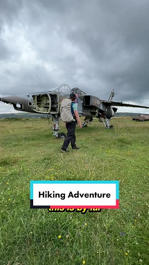 Exploring Abandoned Fighter Jets on a Hiking Adventure