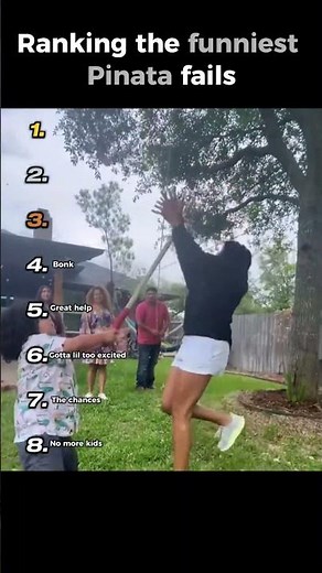 Ranking The Funniest Pinata Fails