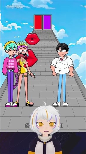 Rumi and Jinu in a Zombie Race @ToonPopi