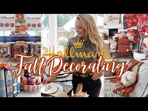🍂 COZY FALL DECORATING 🍂 Make your home feel like a Fall Hallmark movie // 2025 Warm and cozy decor