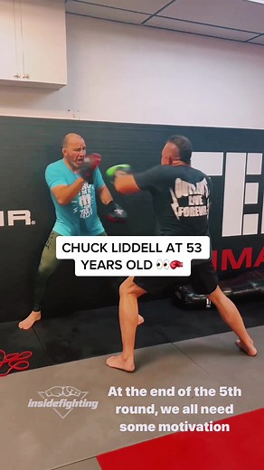 Chuck Liddell Training with Glover Teixeira at 53 Years Old