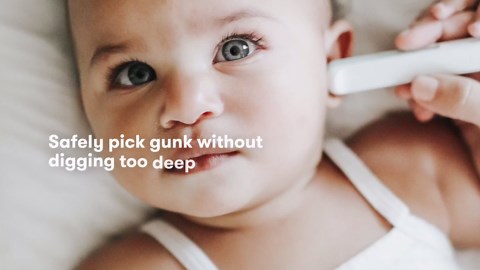 Frida Baby 3-in-1 Nose, Nail + Ear Picker by Frida Baby the Makers of NoseFrida the SnotSucker, Safely Clean Baby's Boogers, Ear Wax & More