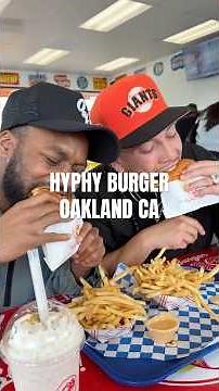 The New Hyphy Burger In Oakland! * OAKLAND BAY AREA CA * #bayarea #burger
