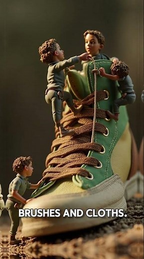 Giant Shoes, New Shine – Miniature CompilationOddly Satisfying Miniature Creations