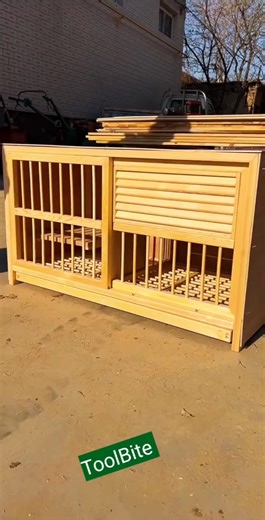 Beautiful Wooden Pigeon/Bird Cage Build – High-Quality Nesting Box
