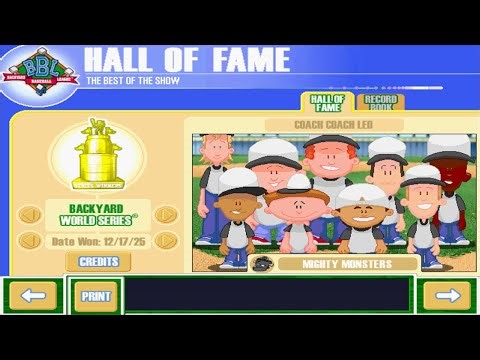 BACKYARD BASEBALL '01 - STEAM RE-RELEASE! | LEAGUE CHAMPIONSHIP GAMES AND THE WORLD SERIES! (PART 6)