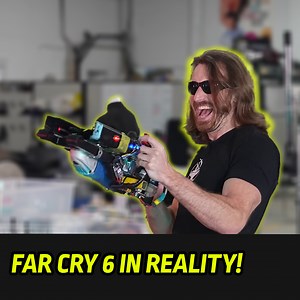 Making the Rapid-Fire CD LAUNCHER from Far Cry 6 🔥💿😱💯 | The Hacksmith