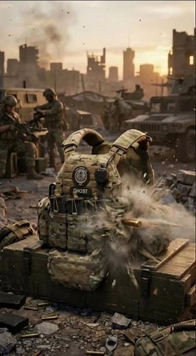 How a Bulletproof Vest Actually Stops a Bullet 🎽 (3D Animation)