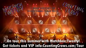 Cover up the sun Let the river run Make that water come Wash me away | Counting Crows