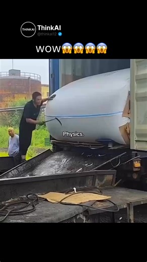 ThinkAI on Instagram: "Dm for Credit / Removal The video showcases a fascinating physics experiment where a large, flexible container is filled with a fluid, demonstrating principles of fluid dynamics and pressure. As the container is manipulated, the fluid flows smoothly, illustrating how physics governs everyday phenomena. Posted by verified user @profvesor (Langit, 12,300 followers) on December 21, 2025, the reel has amassed over 4.5 million views, 1,200 likes, and 150 replies, underscoring t