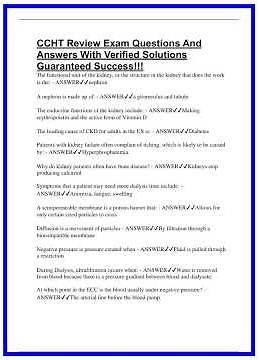 CCHT Review Exam Questions And Answers With Verified Solutions Guaranteed Success 636x882