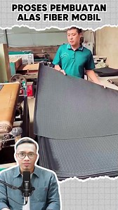 197K views · 509 reactions | Proses pembuatan alas fiber mobil #reels #reaction #tutorial #ide #kreatif #triks #unik #info #fyp | Naqi Reaction | Facebook