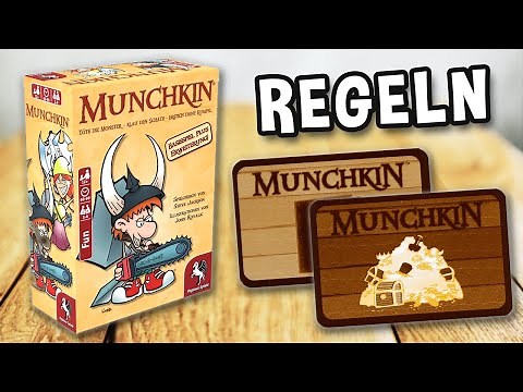 MUNCHKIN (Basisspiel + Erweiterung) - Spielregeln TV (Spielanleitung Deutsch) - PEGASUS SPIELE