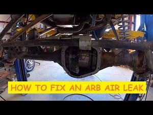 How To Fix an ARB Locker Air Leak