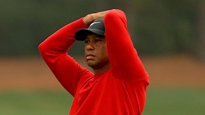 The Masters: Tiger Woods takes ten shots on par-three at Augusta