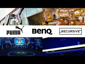 BenQ Immersive Projectors Power Puma Flagship Arcade Experience