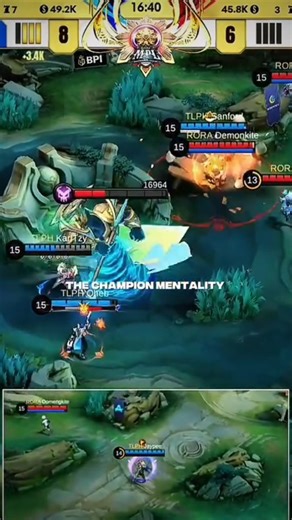 Gixen | Video Creator. on Instagram: "Champion Mentality🔥READ CAPTION⬇️ In MPL S16 After losing against Aurora Gaming in Upper bracket Final 3-1. Tlph make their way to the Grand Final from the lower bracket and meet their rivalry again. This time Tlph dominated, Giving no room for Rora, Peak Tlph arises, The Game 4 begins, Both sides drafting for comfort heroes over meta, Tlph with their signature Luo yi on their mid. Dominating. The Final Lord dance , Advantage on the side of Tlph with the pr