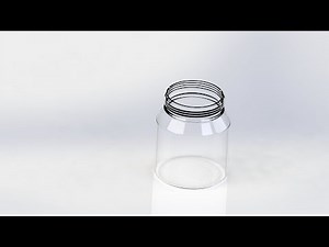 Glass Jar Design Tutorial - SolidWorks