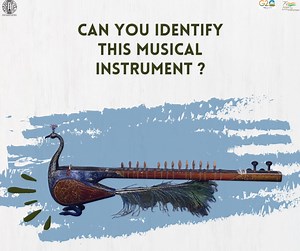 Can you identify the #musicalinstrument ⬇️? Hint : This #stringed #instrument is made to look like a peacock and is played like a #violin, with a bow. Comment your answers below!! Ministry of Culture, Government of India Amrit Mahotsav Incredible India | Indian Council For Cultural Relations