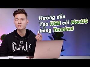 Hướng dẫn tạo USB cài MacOS cho MacBook bằng câu lệnh Terminal | MacOne