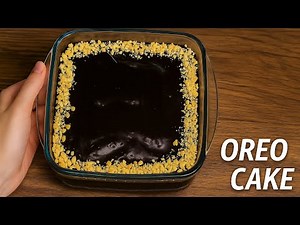 Oreo Cake with Just 3 Ingredients | ASMR + Easy Recipe