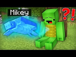 Mikey Became a TURTLE In Minecraft! (Maizen Mazien Mizen)