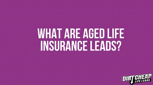 What Are Aged Life Insurance Leads? - Badass Insurance Leads
