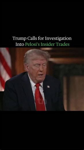 Trading News on Instagram: "A $175,000 annual government salary does not usually lead to a nine-figure net worth, and that gap is what reignited the debate around lawmakers trading stocks. Former President Donald Trump is calling for an investigation into Nancy Pelosi’s stock trading activity, claiming members of Congress use privileged information to beat the market. Pelosi and her husband have reported frequent, high-value trades over the years, all disclosed under current law, but critics arg