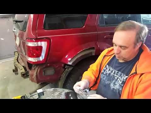 Ford Escape Rust Repair with Composite Body Panels