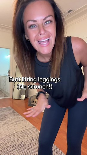 Butt Lifting Leggings Without Scrunching Design