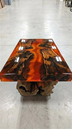 Epoxy Resin Table with Wooden Base: DIY Guide