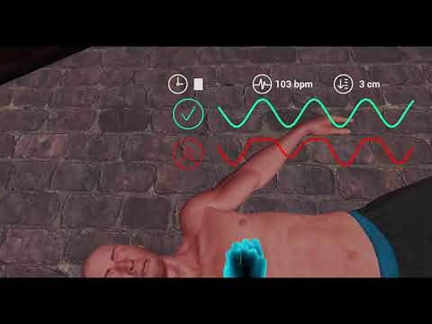 Welcome to the Dual Good Health, Basic Life Support & CPR Virtual Reality Application
