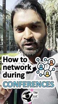 How to network during conferences?