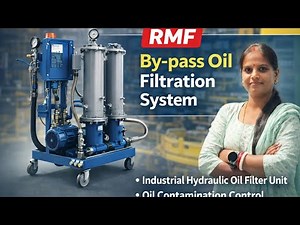 RMF By-pass Oil Filtration System | Industrial Hydraulic Oil Filter Unit | Oil Contamination Control