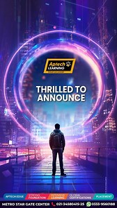 Are you ready to unleash your tech dreams? Join us for an unforgettable experience packed! turn your passion for technology into a reality. 💻🔒✨ #AptechTechnologyCamp #TechDreams #SummerCamp #Coding #AptechPakistan #ComputerCourses #Aptech #AptechMetro #AptechMetroStarGate #AptechMSG | Aptech Metro Star Gate