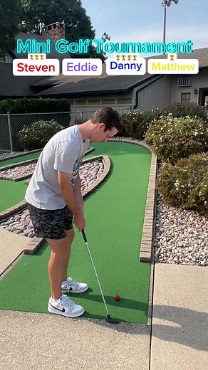 Mini Golf Tournament #10 18 holes (Holes 1-3) #golf #viral #minigolf #minigolfing #puttputt #puttputtgolf #golftiktok #golftok #golfer #foryoupage #fyp