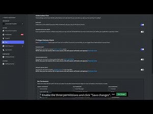 Get Discord Bot token
