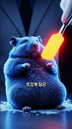 What would happen if you put a frozen hamster in the microwave?