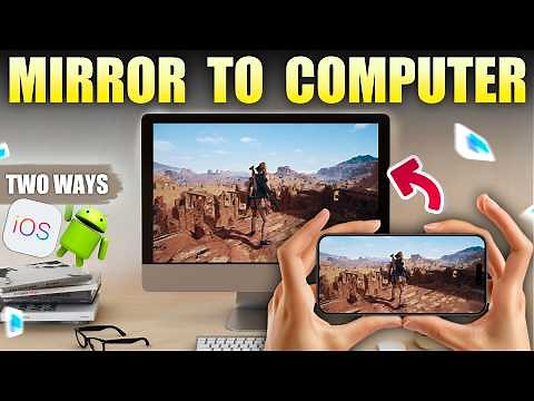 Mirror and Stream iPhone Screen to PC in SECONDS with Full Control!