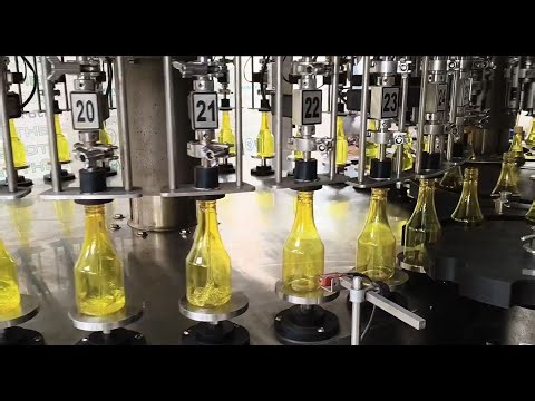 Liquid Filling Line from Washing to Labelling machine Linear Bottle Washing Monoblock Filling & Cap