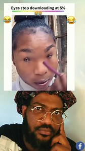 Eyes Stop Downloading At 5% 😂 #funny #fbreels2025ツ | B&V Gollzy