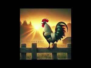 The Perfect Rooster Crow! 🐓 Wake Up to Nature’s Alarm Clock