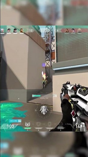 Playing Aimlabs in Valorant with Iso