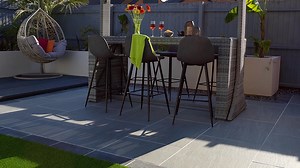 Pavestone Natural Greystone Porcelain Patio Paving