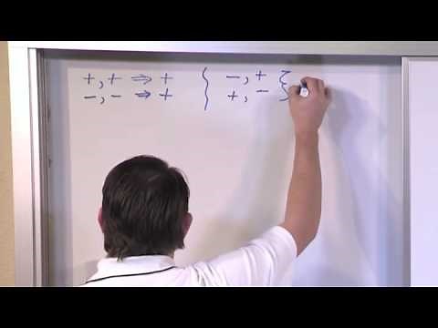 Lesson 5 - Multiplying And Dividing Real Numbers (Algebra 1 Tutor)
