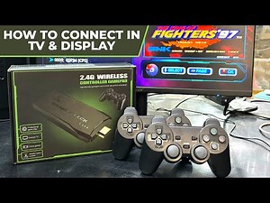 How to Connect 2.4g 4K Game in TV & LED Display | Connect 4k Game stick in TV Easy Steps ‪@Wrader‬