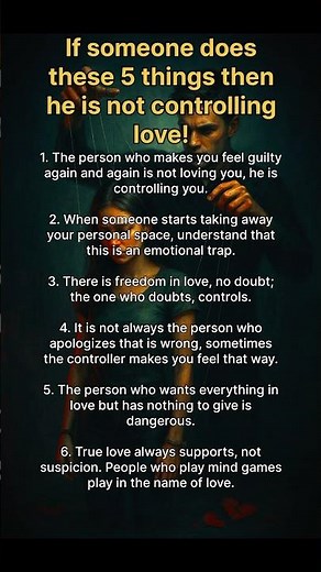 Signs of Controlling Love (Dark Psychology)