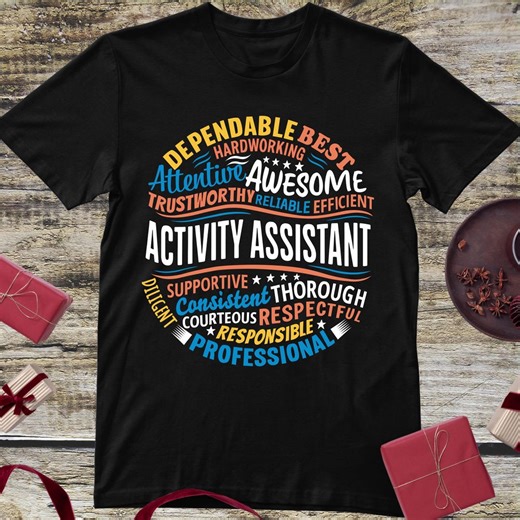 Activity Assistant T-shirt – Funny Activity Week Staff Appreciation Gift Sweatshirt - Etsy