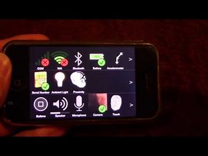 iPhone Prototype Software running on my iPhone 2G!